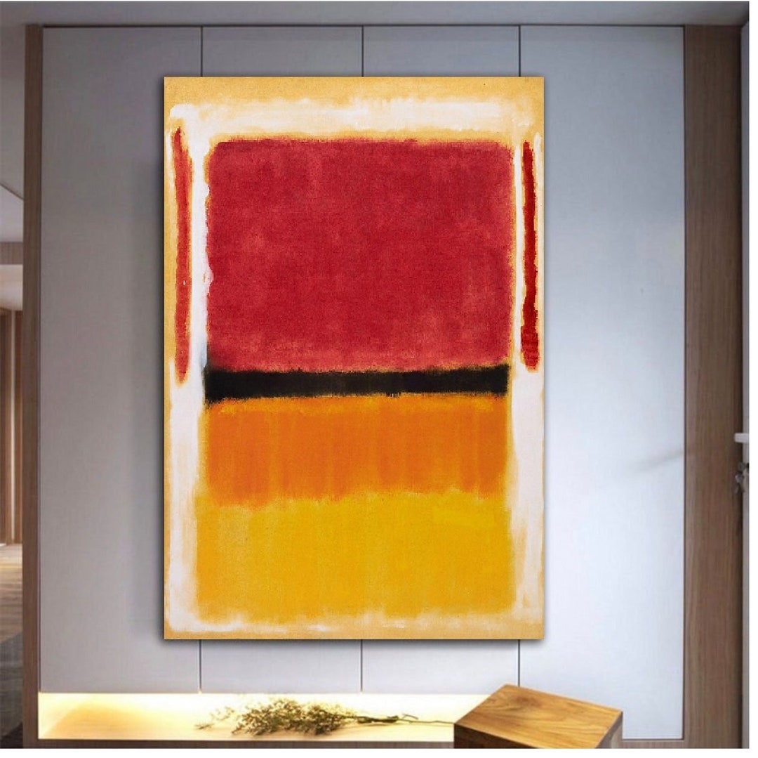Mark Rothko Print Mark Rothko Painting Rothko Museum Exhibition,rothko ...
