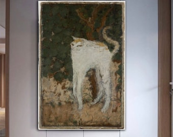 The White Cat Pierre Bonnard Print Poster - Etsy