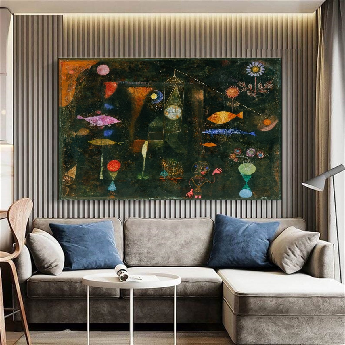 Paul Klee ,fish Magic ,paul Klee Art,fish Magic Decor,fish Magic Poster ...