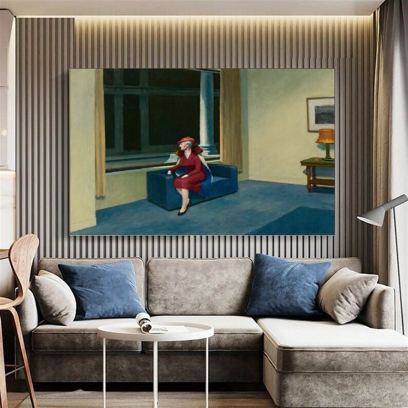 Edward Hopperedward Hopper Art Hopper Poster Modern Wall - Etsy