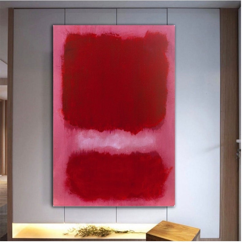 Rothko Painting Rothko Wall Art Mark Rothko Canvas Rothko - Etsy