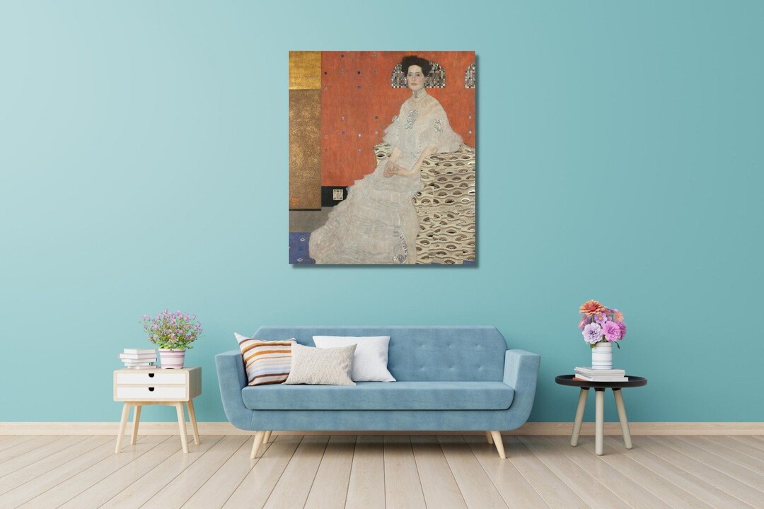 Portrait of Fritza Riedler, 1906, by Gustav Klimt, Gustav Klimt Art ...