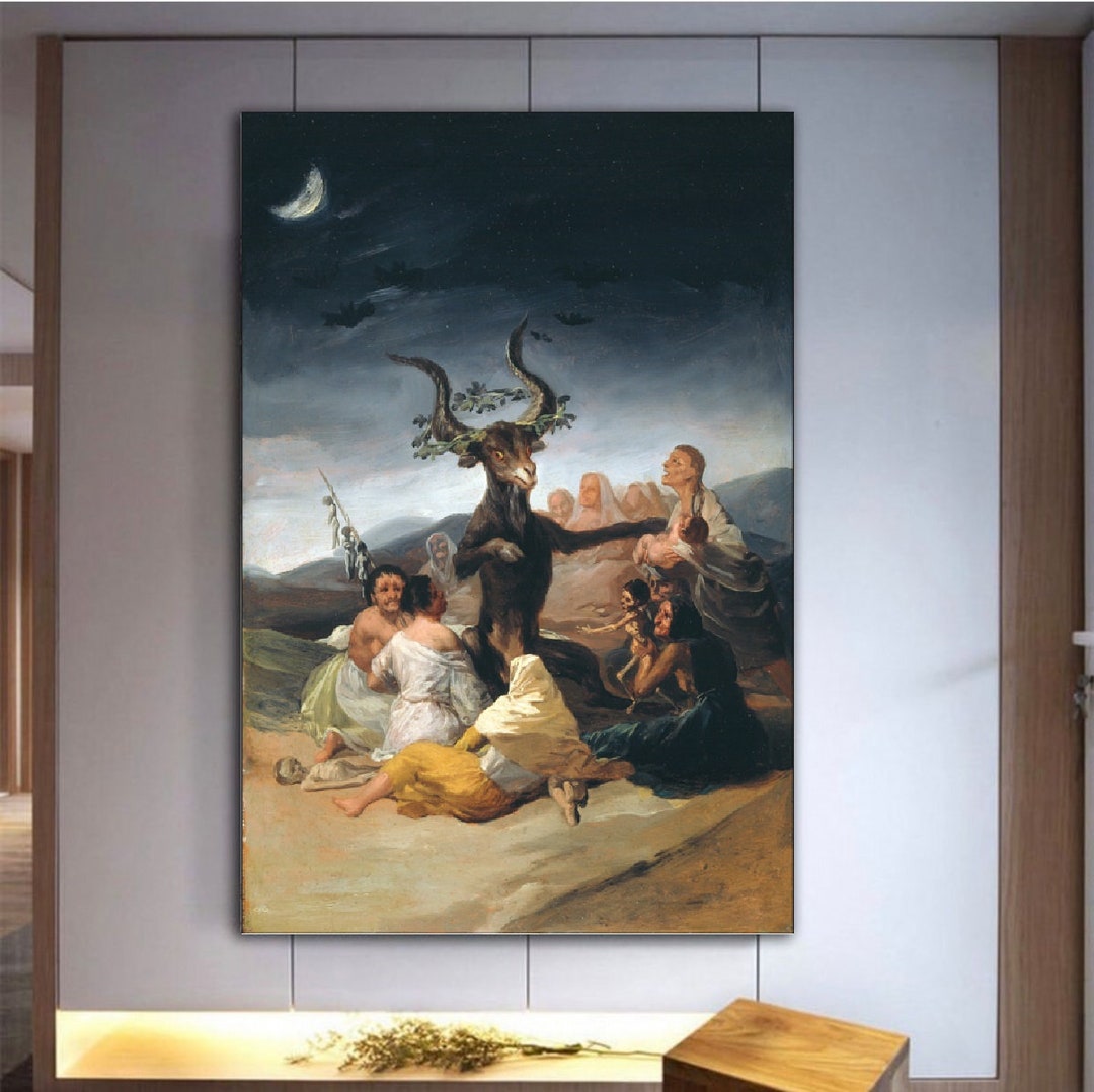 Francisco Goya, Witches Sabbath, by Francisco Goya,francisco Goya Art ...