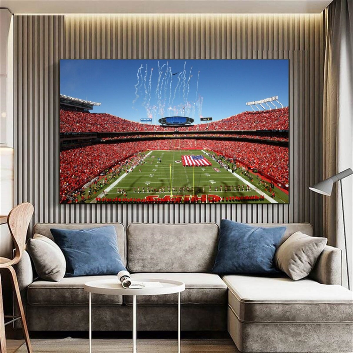 Arrowhead Stadium,american Football, Stadium Canvas,kansas City Chiefs ...