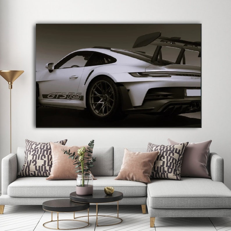 Porsche 911 GT3 RS, Sport Car Picture, Living Room Decor,porsche Car ...