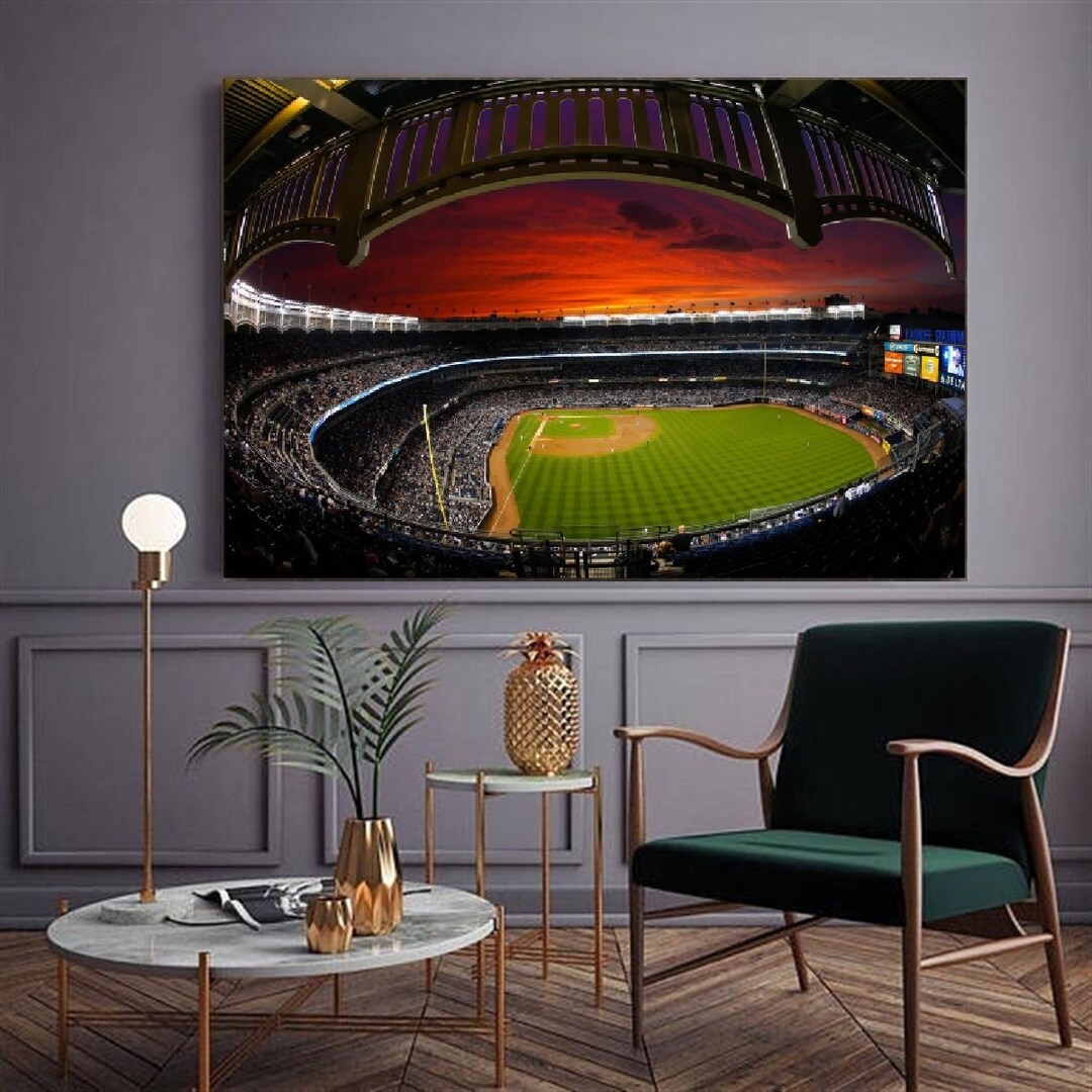 Baseball Stadium,yankee Stadium,york Yankees,yankee Poster,living Room ...