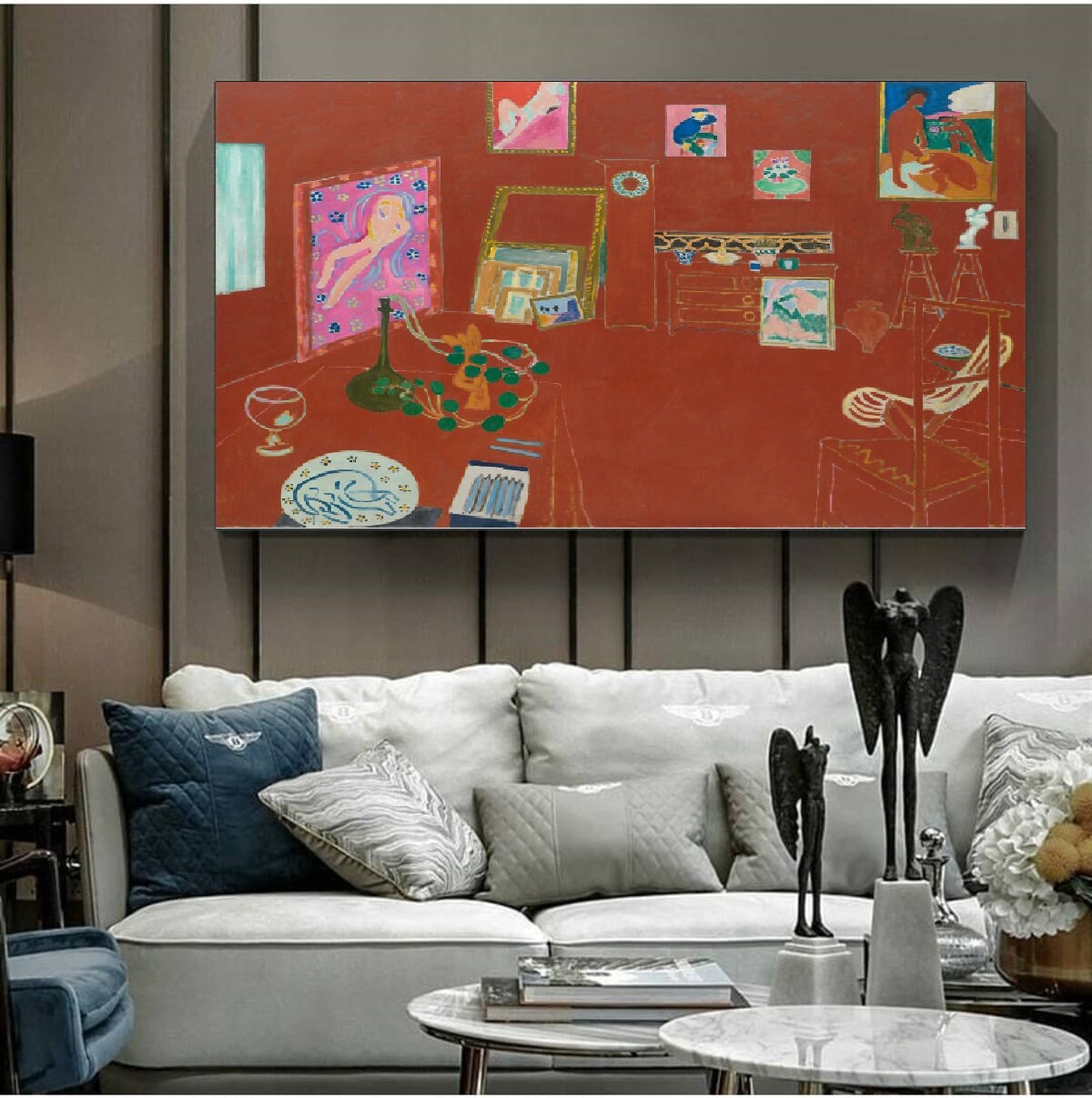 Henri Matisse,the Red Studio, Henri Matisse Art, Livin Room Decor ...