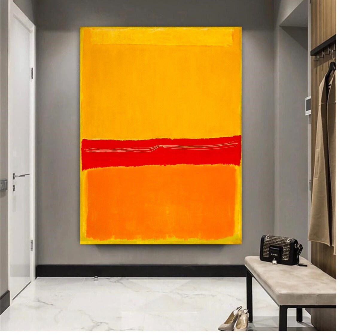Mark Rothko Print Mark Rothko Painting Rothko Museum Exhibition,rothko ...