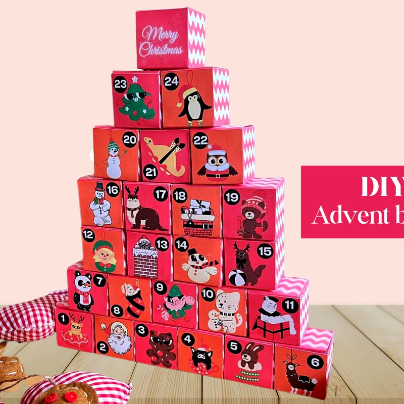 Advent Calendar Box - Etsy Canada