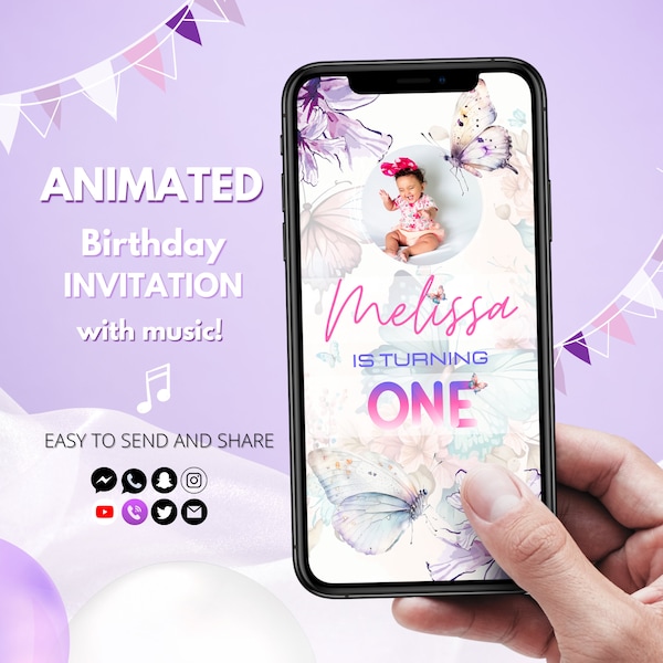 Butterfly Birthday - Etsy