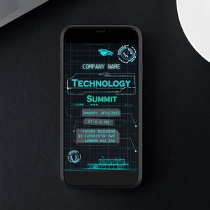 Business Event Invitation Animated - Digital Corporate Invite ...