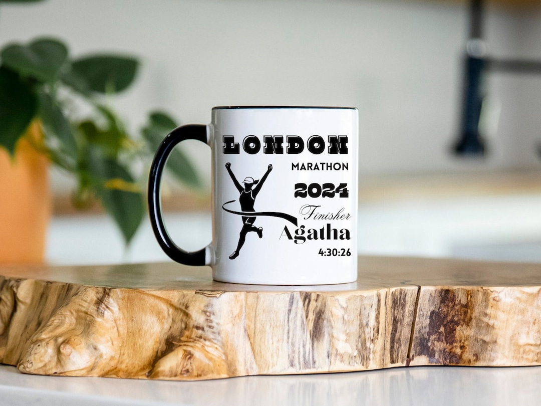 Custom London Marathon Finisher Gift, Personalized Runner Gift ...