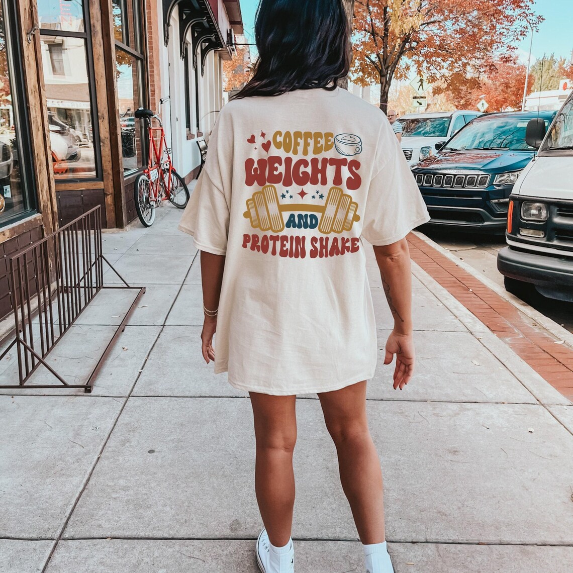 Coffee Weight Protein Shirt, Coffee Lovers Tee, Pump Cover Tshirt ...