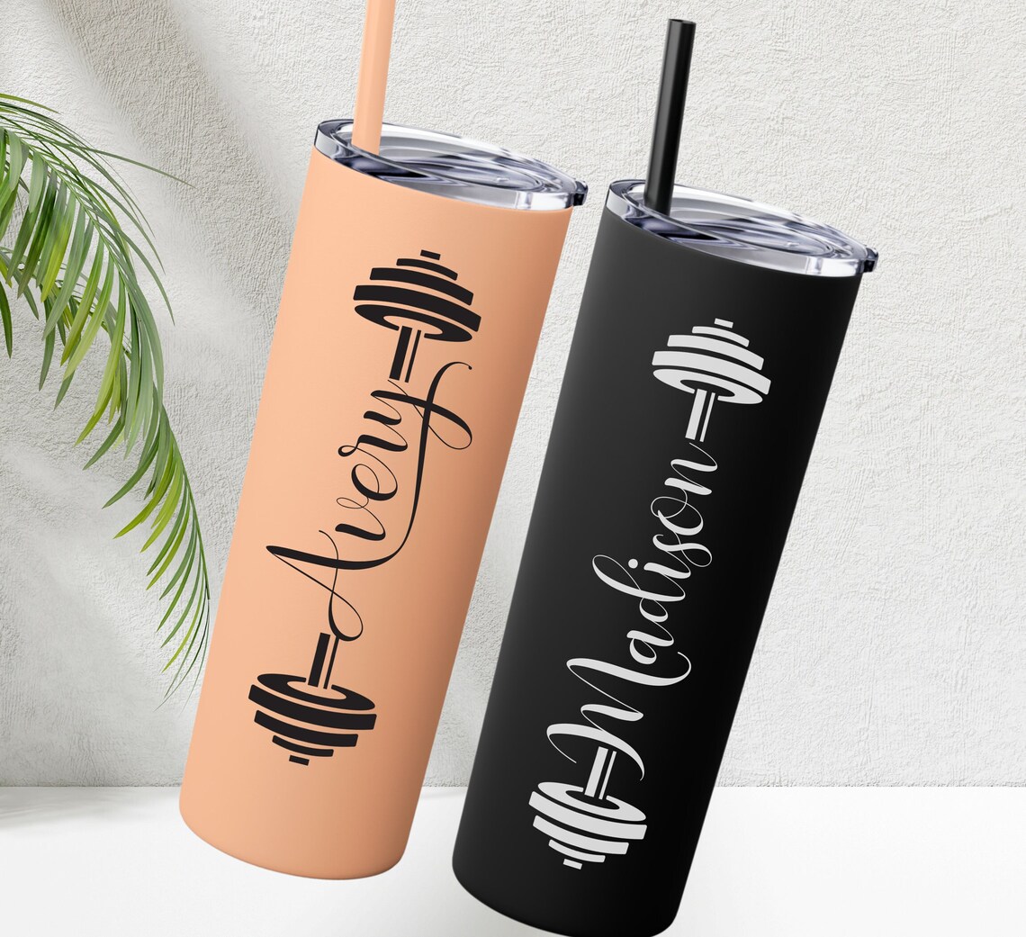 Personalized Weight Lifting Gifts for Women, Custom Fitness Tumbler ...