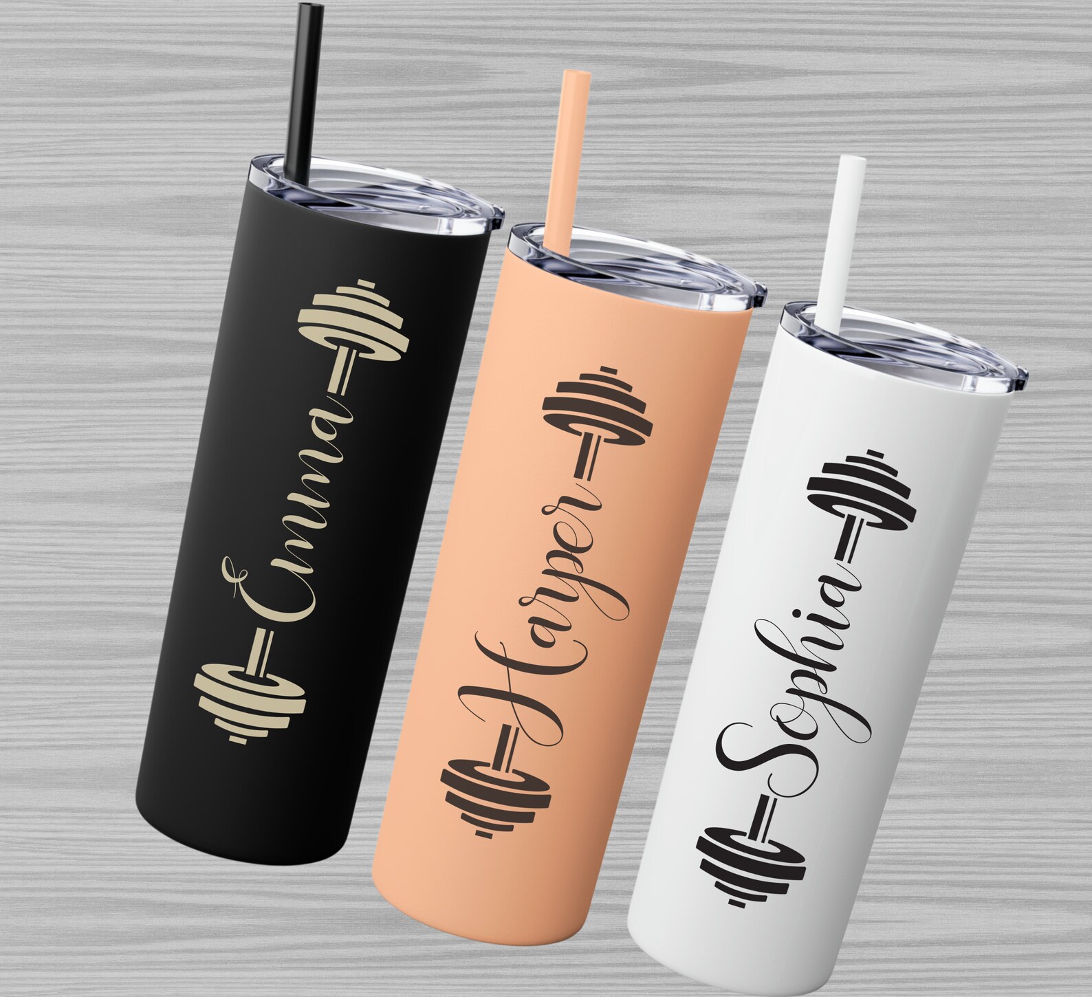 Personalized Weight Lifting Gifts for Women, Custom Fitness Tumbler ...