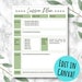 Editable Lesson Plan Template, Teacher Lesson Plan, Digital, Printable ...