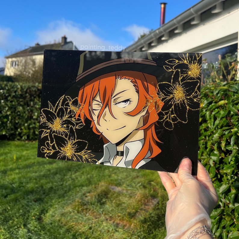 Bungo Stray Dogs Chuuya Nakahara, Tetcho Suehiro, Sakunosuke Oda Glass ...