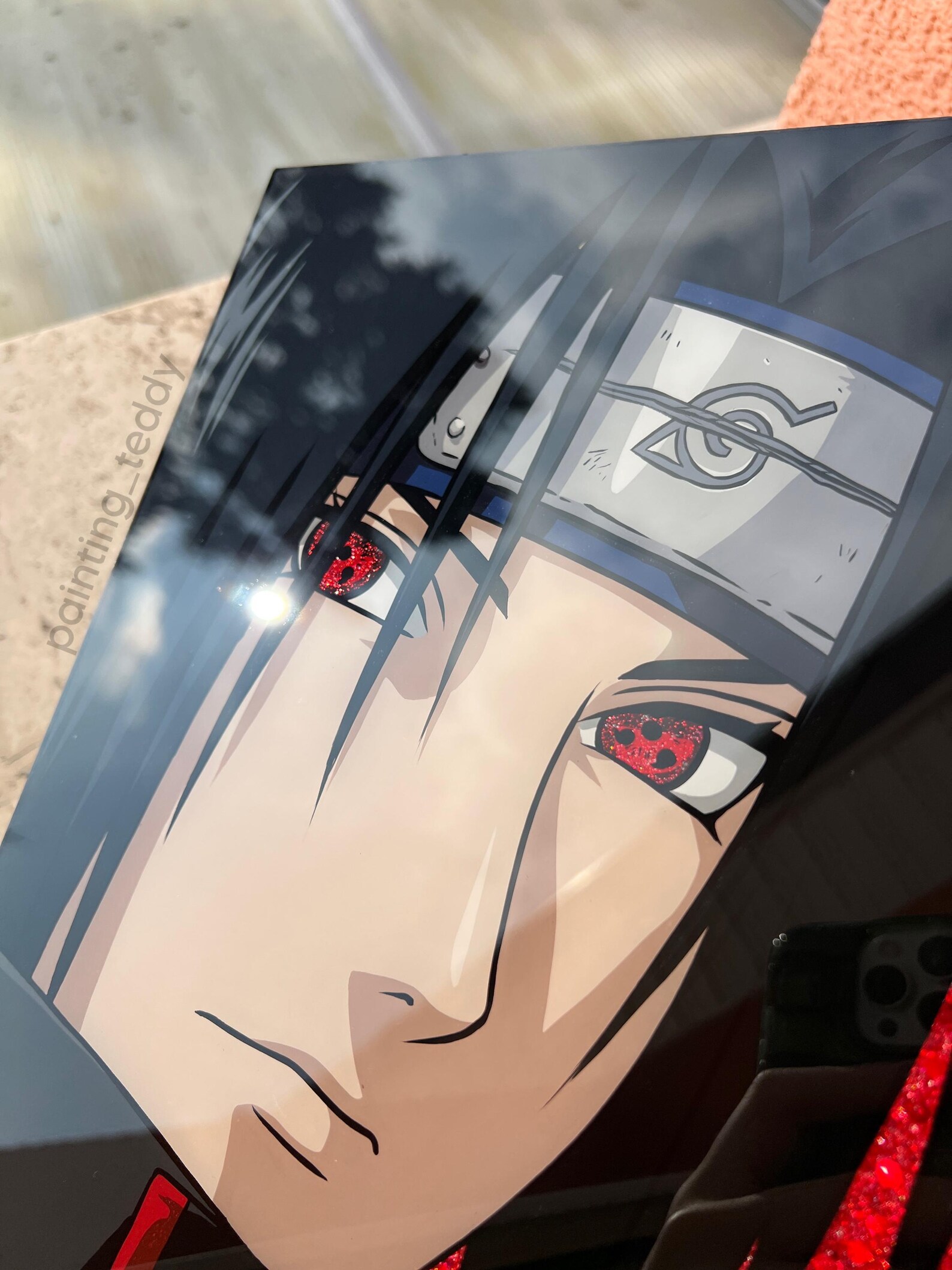 Anime Glass Painting Anime Wall Decoration Painting - Etsy