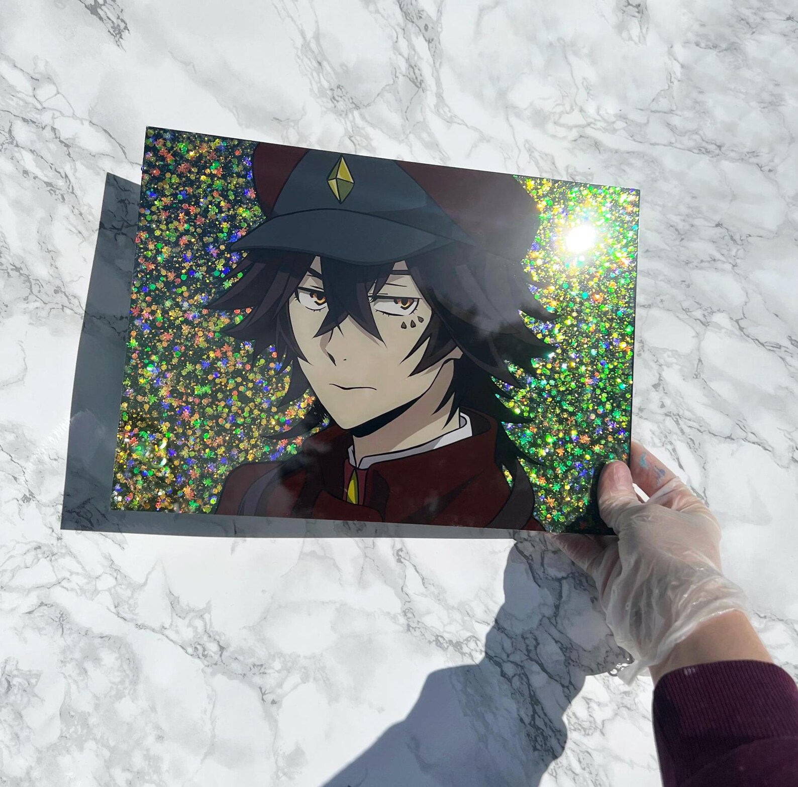 Bungo Stray Dogs Chuuya Nakahara, Tetcho Suehiro, Sakunosuke Oda Glass ...