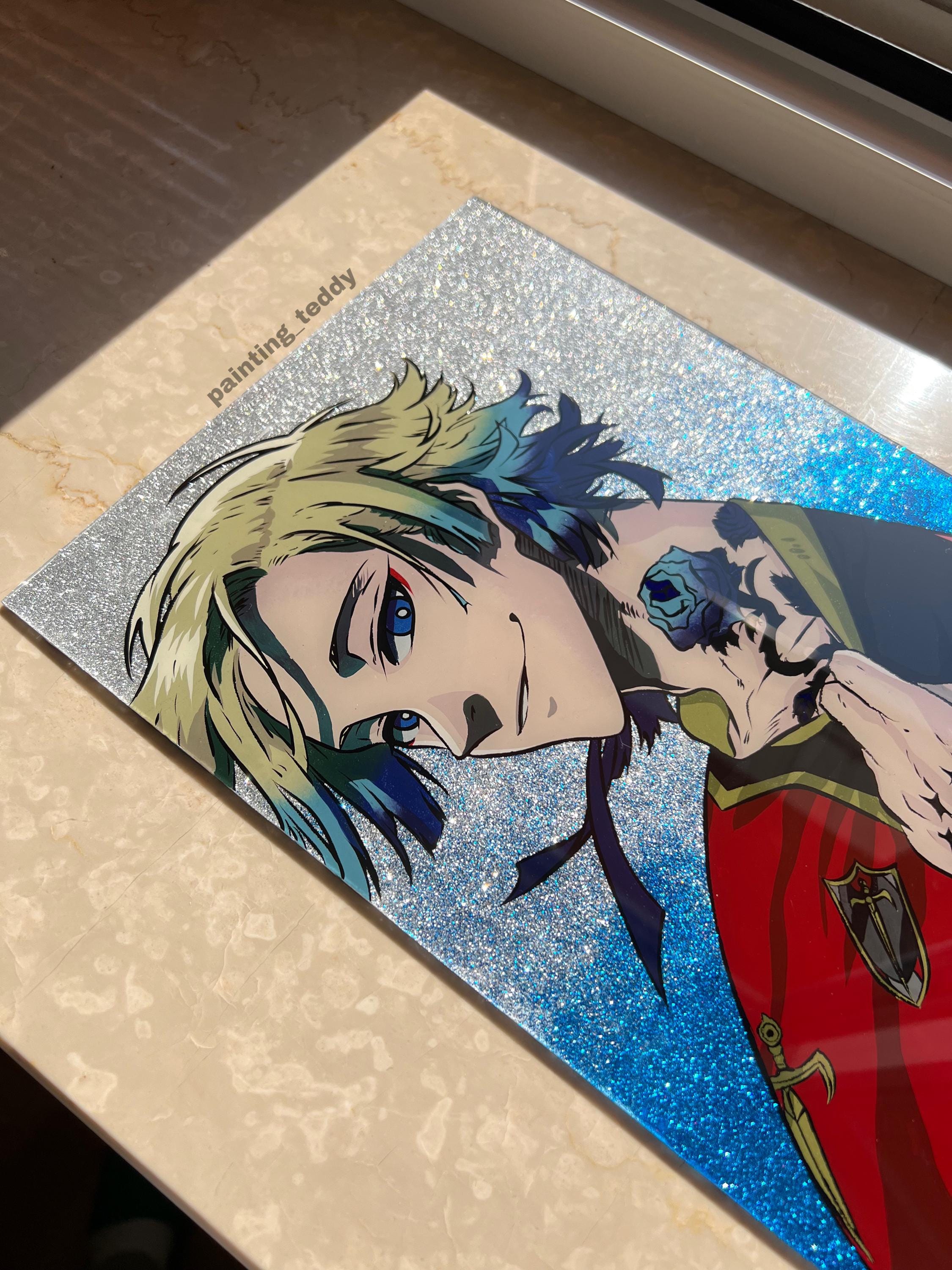 Blue Lock Glass Paintings Isagi Yoichi, Meguru Bachira, Michael Kaiser ...