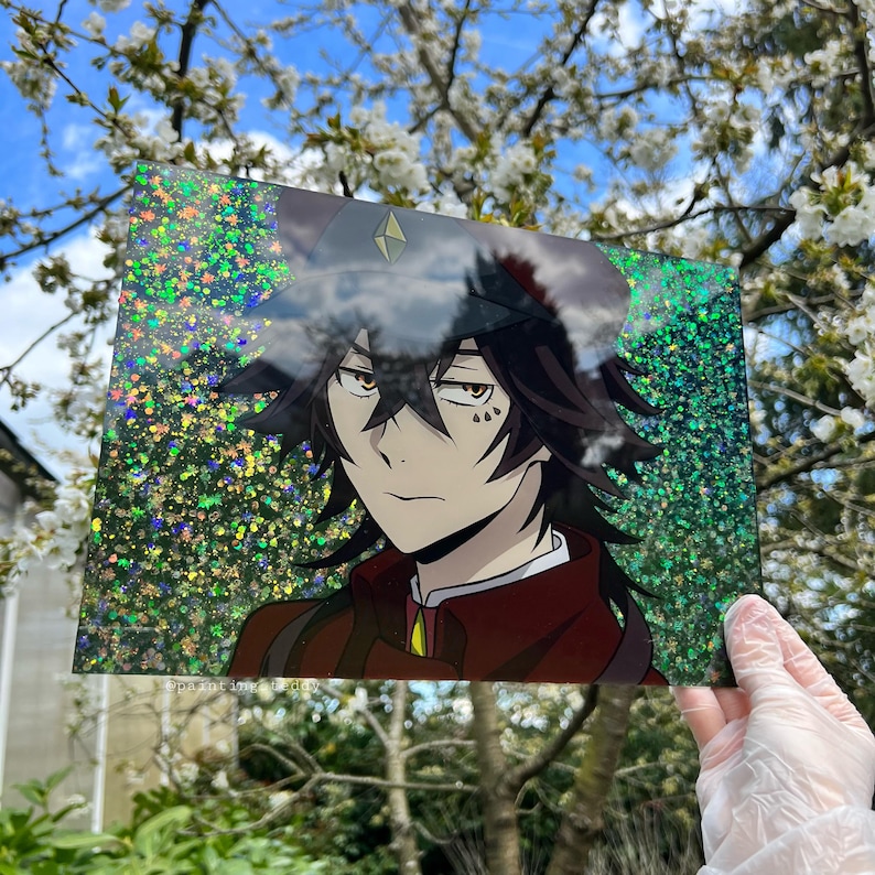 Bungo Stray Dogs Chuuya Nakahara, Tetcho Suehiro, Sakunosuke Oda Glass ...
