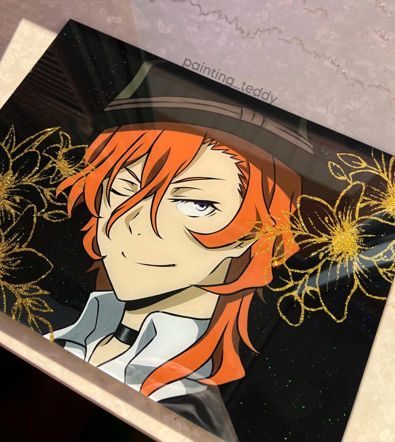 Bungo Stray Dogs Chuuya Nakahara, Tetcho Suehiro, Sakunosuke Oda Glass ...