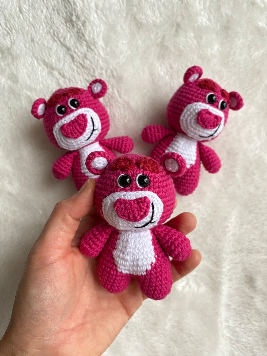 Crochet Lotso Bear - Etsy