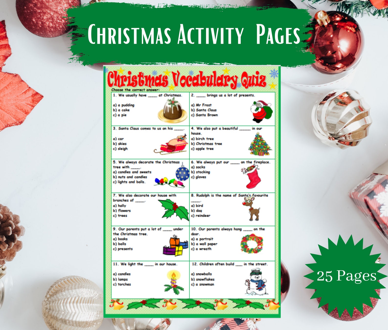 Christmas Activities, Christmas Activities Printable, Christmas ...
