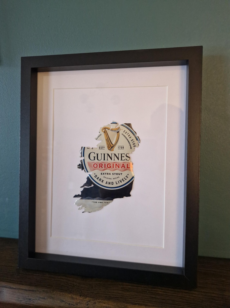 Framed Guinness Artwork. Guinness Art - Etsy