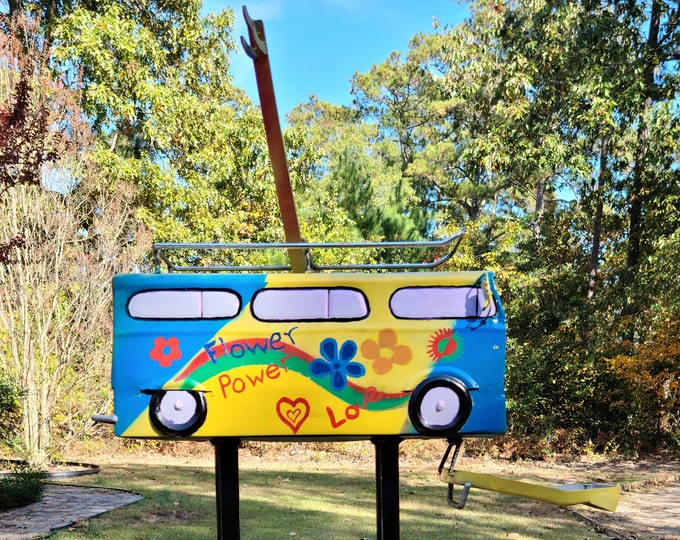 Custom Built VW Bus Mailbox - Etsy