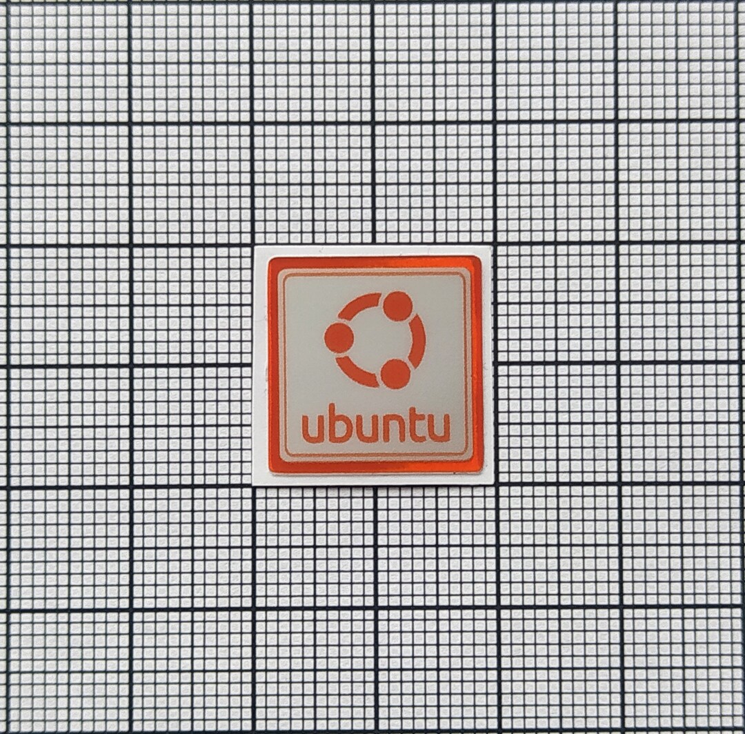 4 X New High Quality Orange Holographic Ubuntu Linux New Logo - Etsy