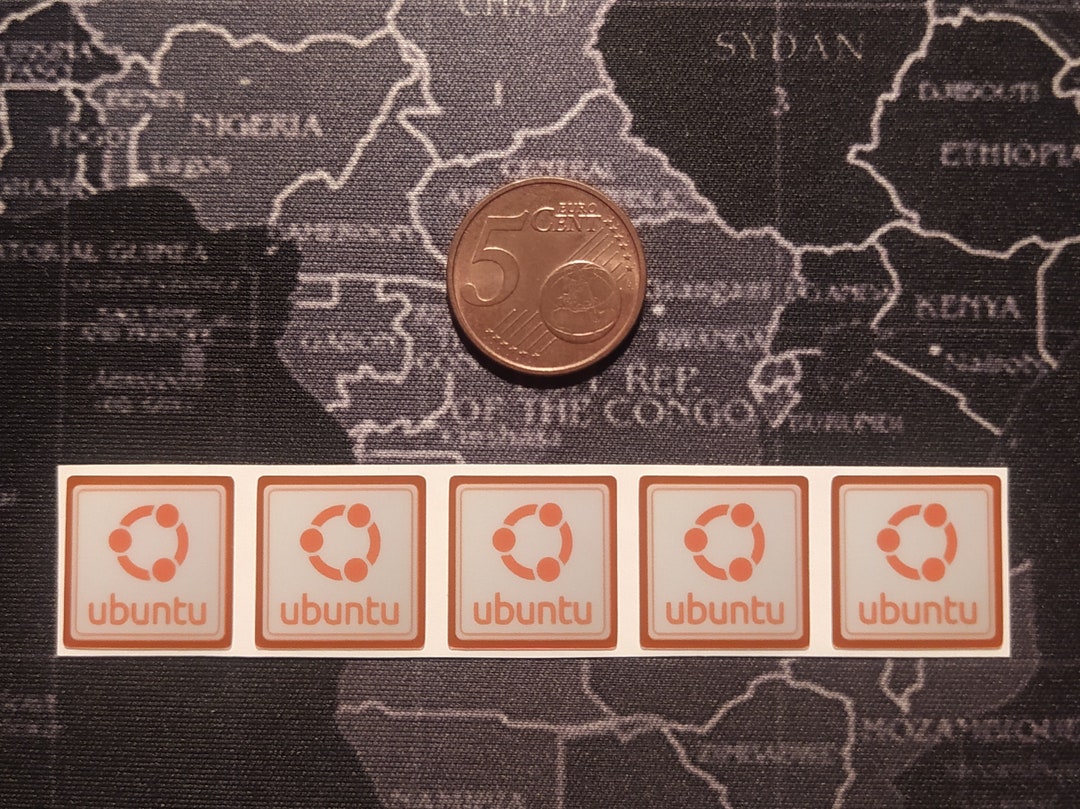 Ubuntu Linux New Logo Orange High Quality Holographic Sticker - Etsy