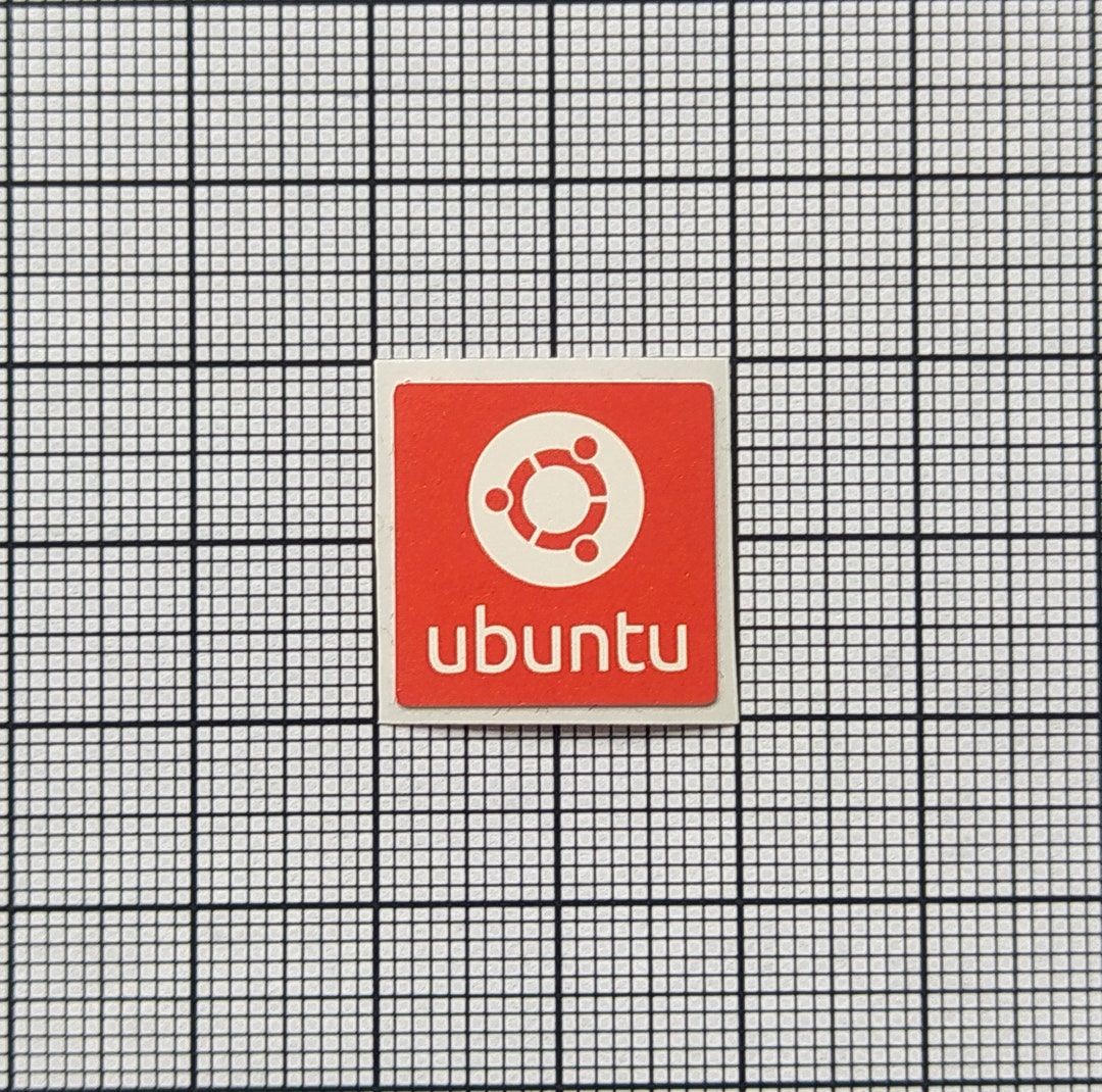 4 X New High Quality Orange White Ubuntu Linux Logo Sticker - Etsy