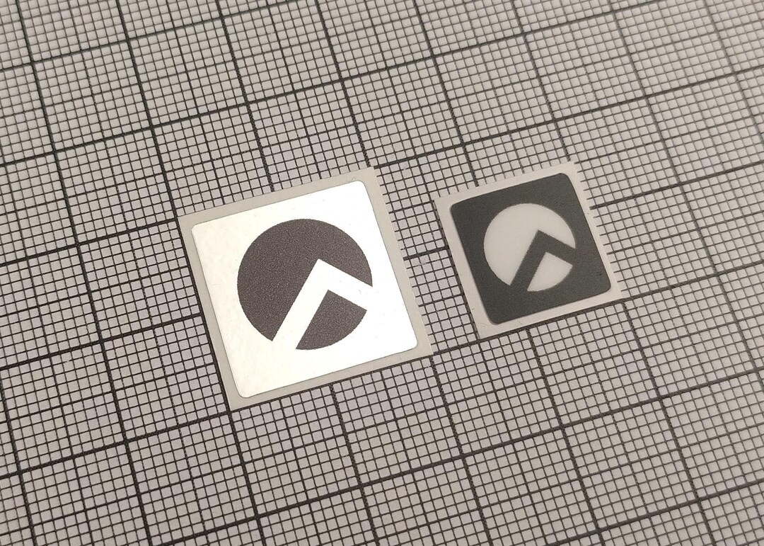 6 X Silver Rocky Linux Stickers for the Computer Case & Super Key Pack ...