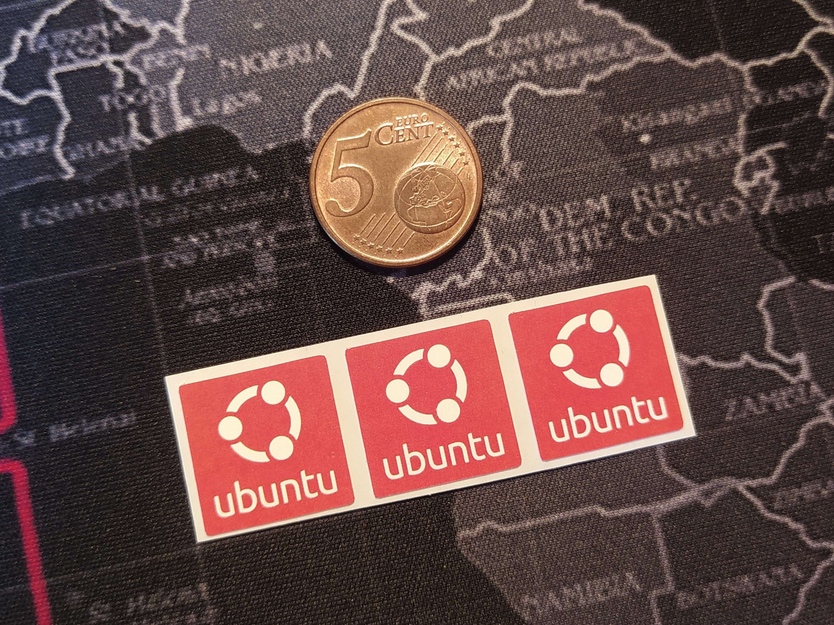 UBUNTU Linux New Logo Orange White High Quality Sticker PC - Etsy