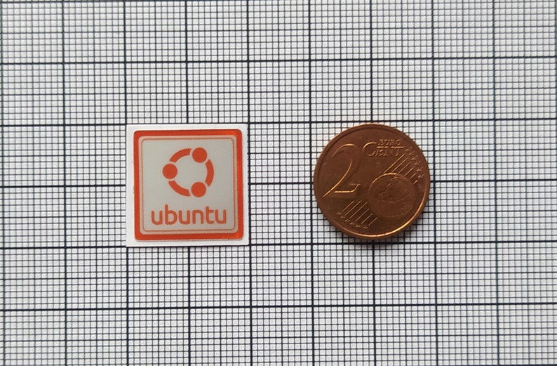 4 X New High Quality Orange Holographic Ubuntu Linux New Logo - Etsy