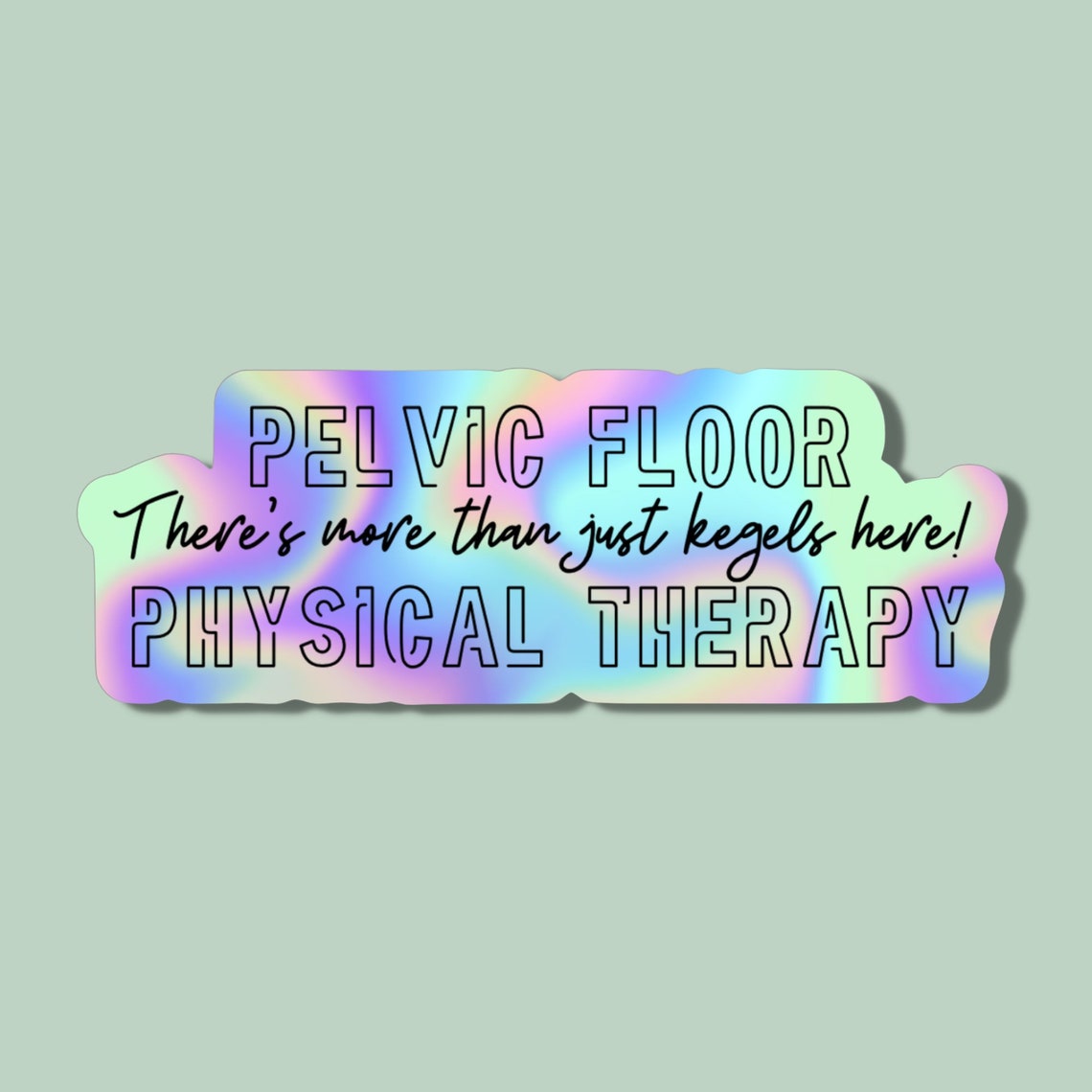 Pelvic Floor Therapy Sticker Bundle - Etsy