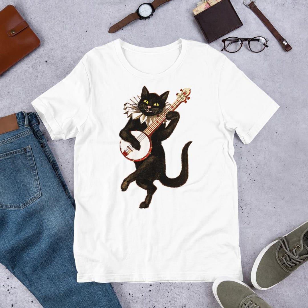 Hey Diddle Diddle the Cat and the Fiddle T-shirt Tshirt T Shirt Tee ...
