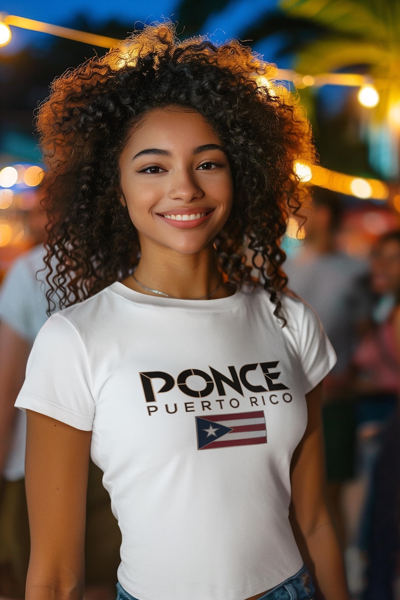 Ponce Puerto Rico Design – Modern Typography With Puerto Rican Flag ...
