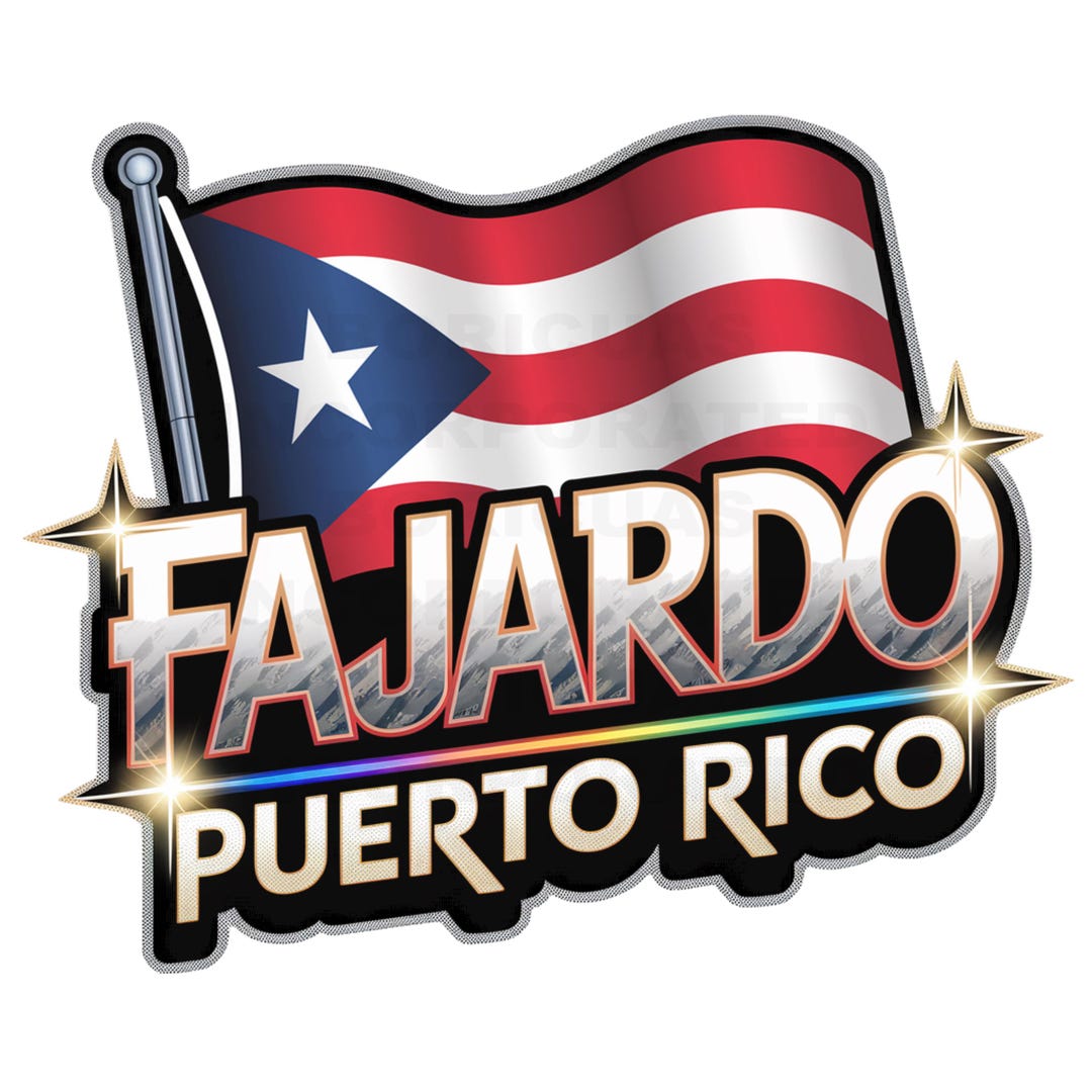 Fajardo Puerto Rico Flag - Etsy