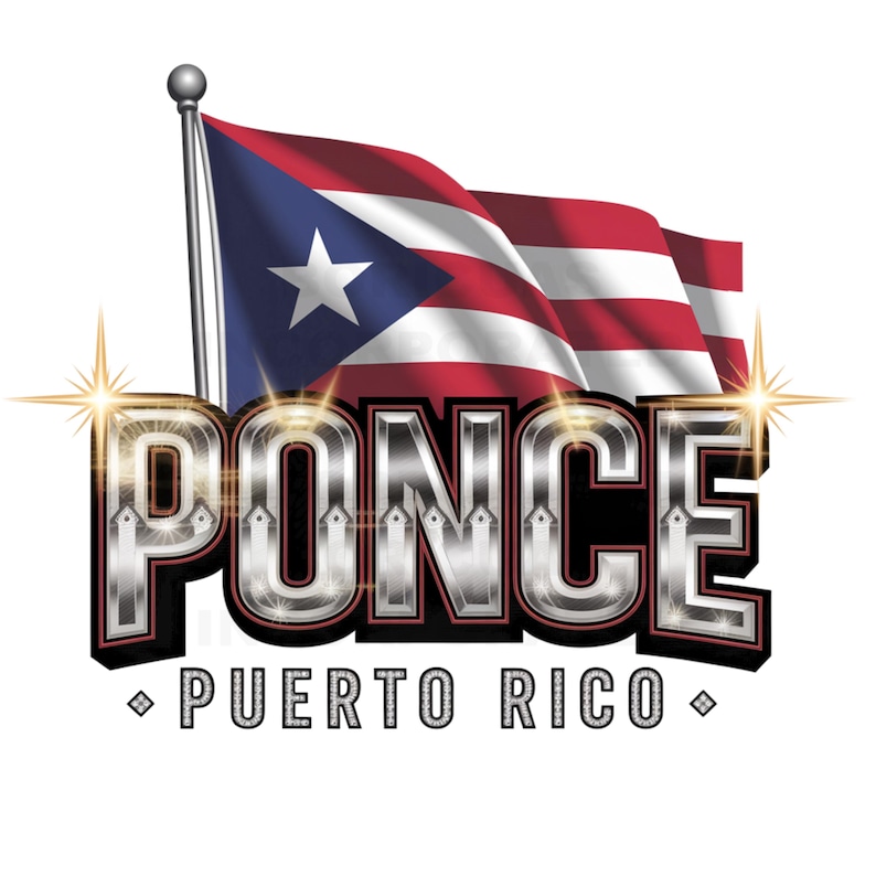 Ponce Puerto Rico Flag PNG - Etsy