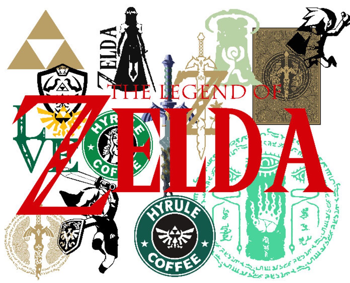 Ultimate Zelda Fan Digital Design Collection - 300+ Designs SVG Bundle ...