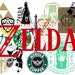 Ultimate Zelda Fan Digital Design Collection - 300+ Designs SVG Bundle ...