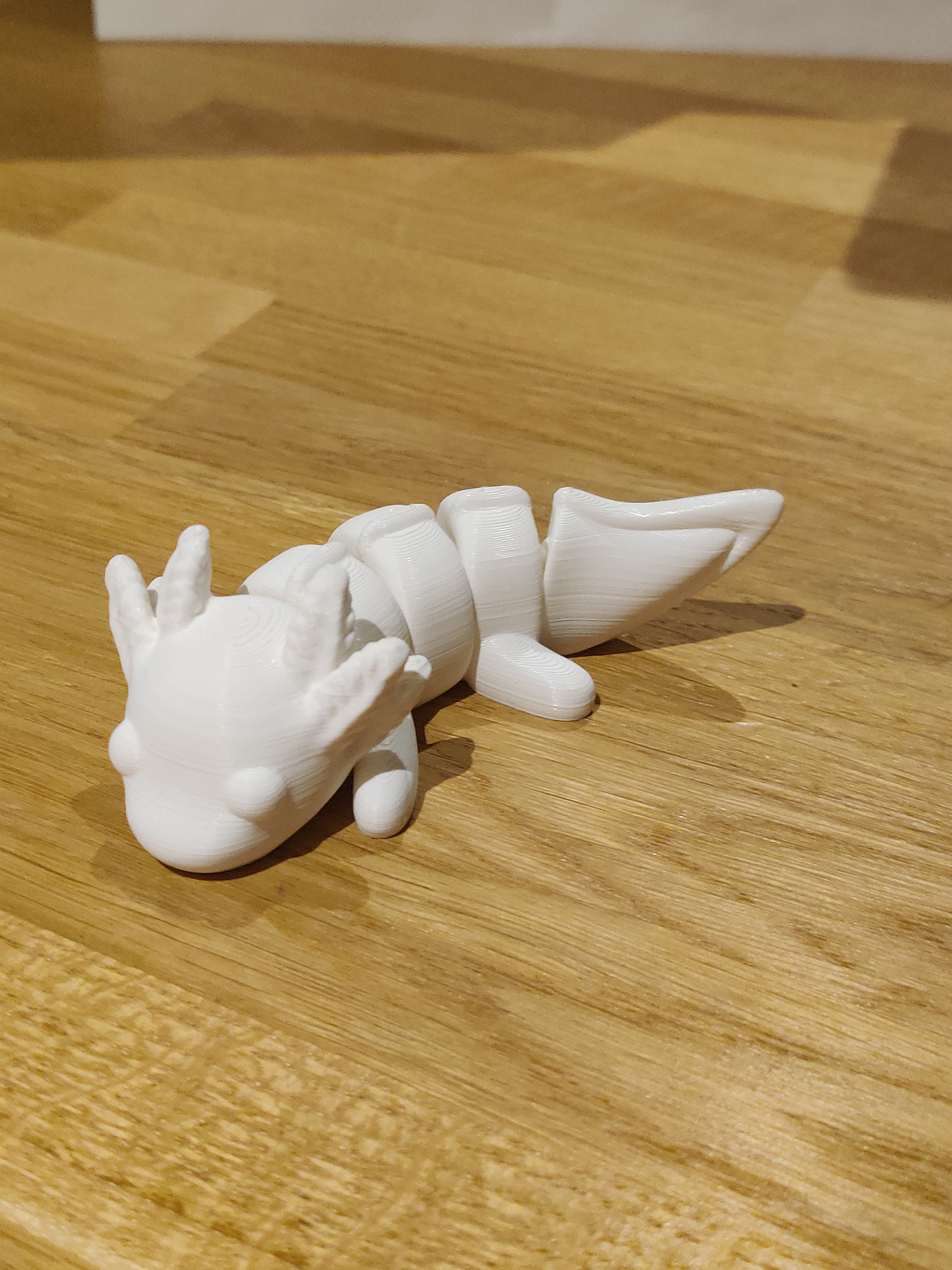 Articulated Cute Baby Axolotl 3D Printed - Etsy