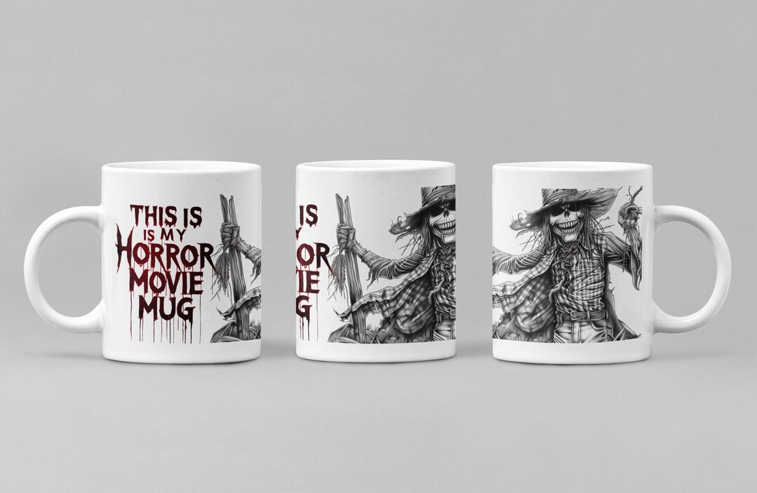 This is My Horror Movie Mug - Etsy