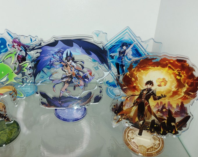 Cyno Genshin Impact Yae Miko Nilou Anime Characters Signora Acrylic ...