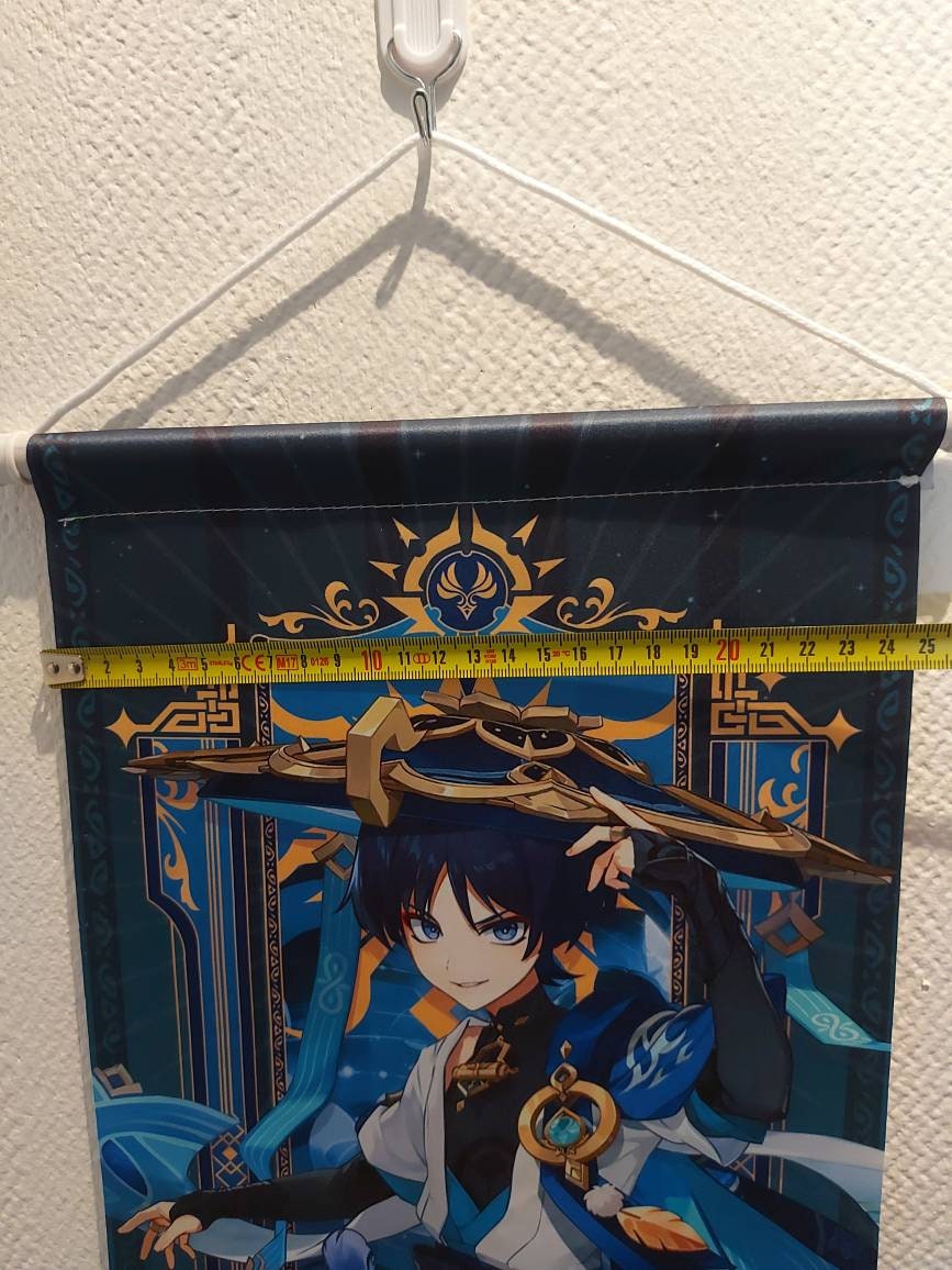 Scaramouche Wanderer Genshin Impact Poster Scroll Yae Miko Hu - Etsy ...