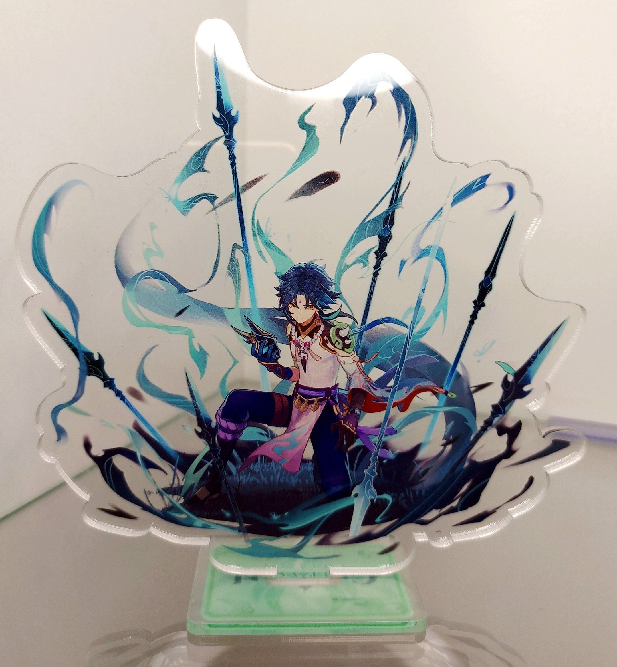 Raiden Shogun Genshin Stand Dori Itto Albedo Hu Tao Xiao - Etsy