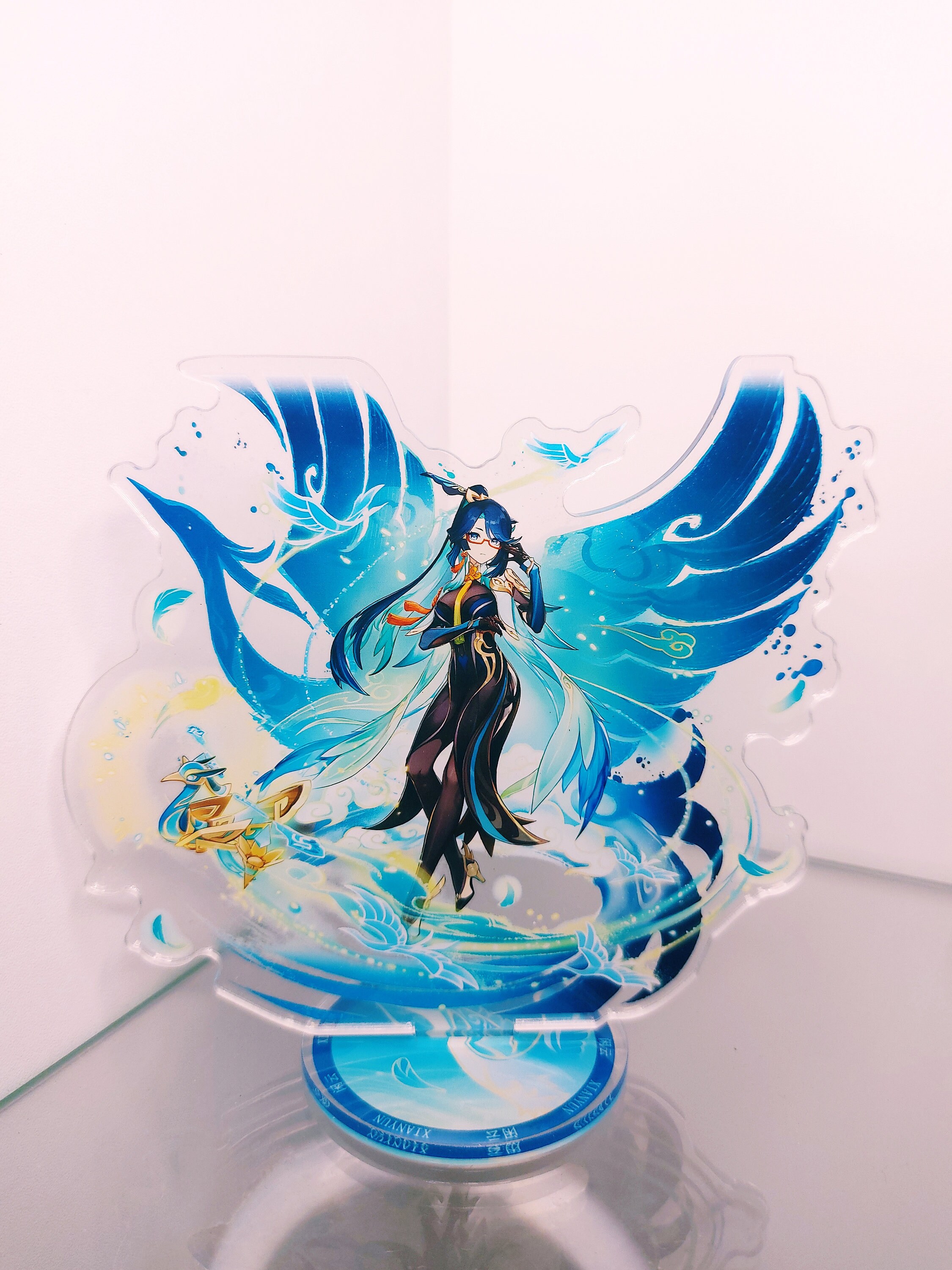Xianyun and Gaming 4.4 Genshin Impact Figure , Acrylic Anime Character ...