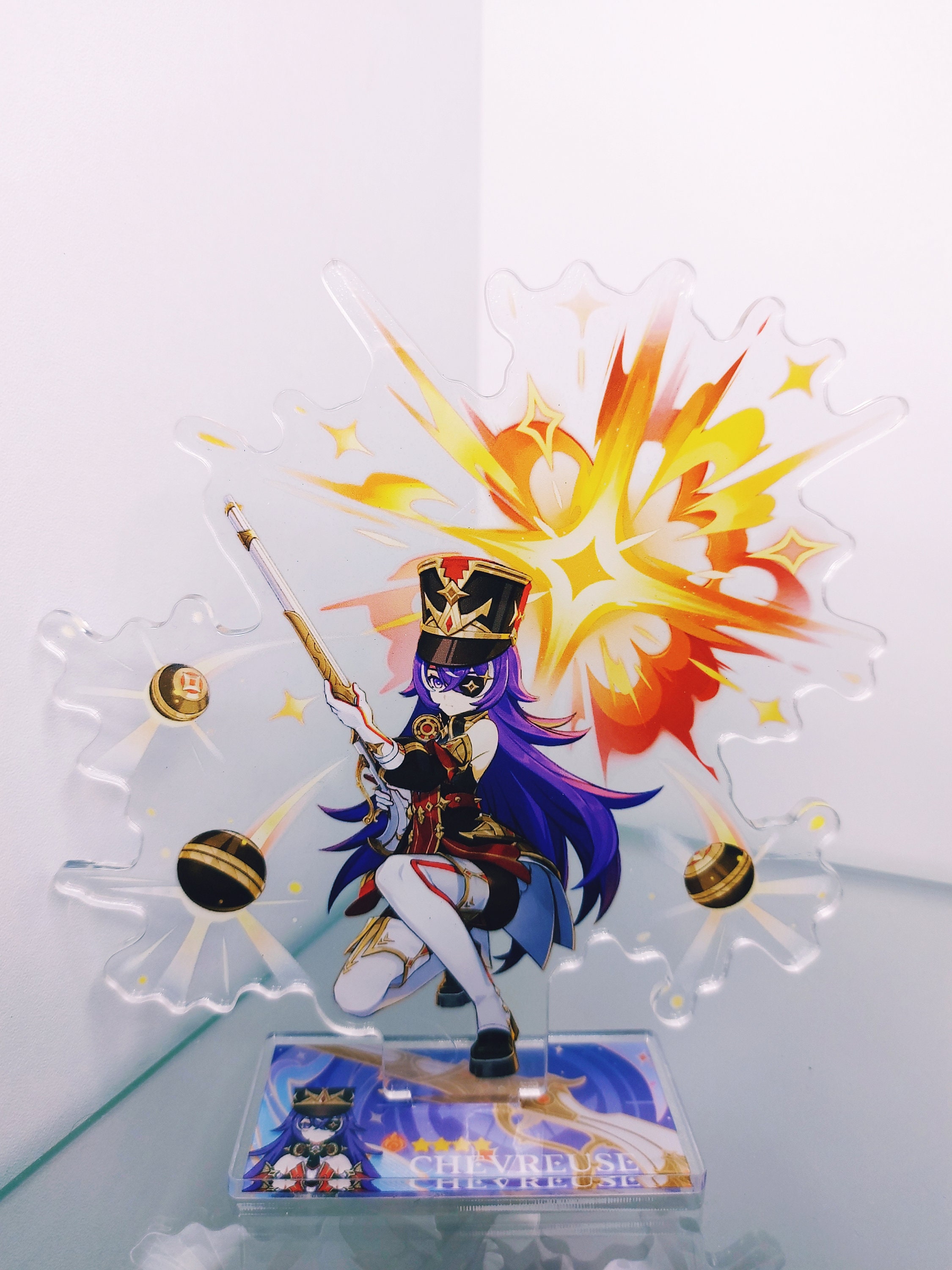 Navia and Chevreuse Genshin Impact Fontaine 4.3 Anime Character Figure ...